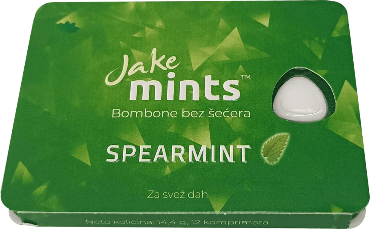 Jake mints - SPEARMINT, 12 kom povoljna online kupovina | dm.rs