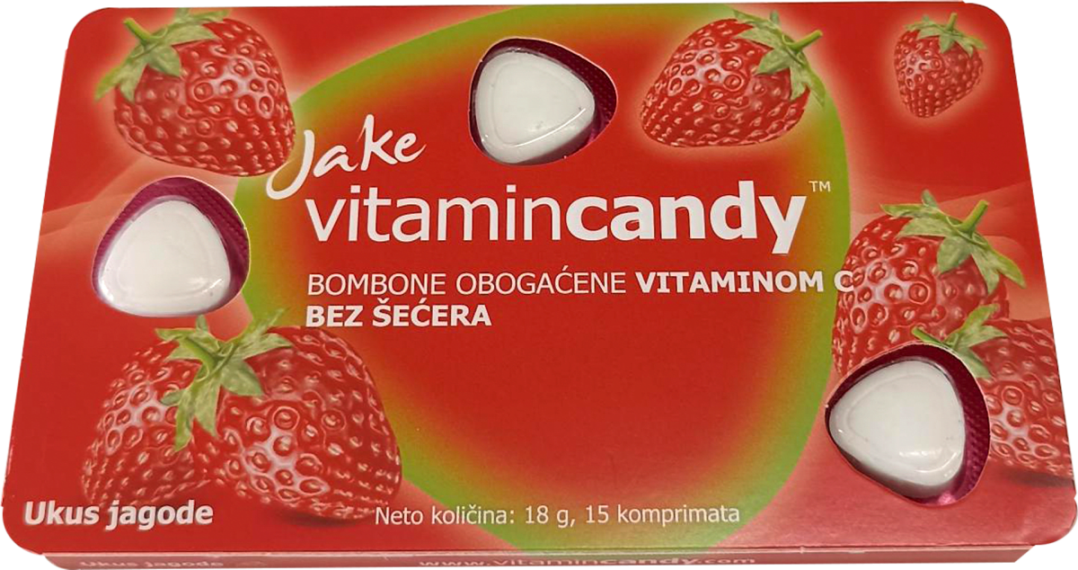 Jake vitamincandy - Jagoda, 15 kom povoljna online kupovina | dm.rs