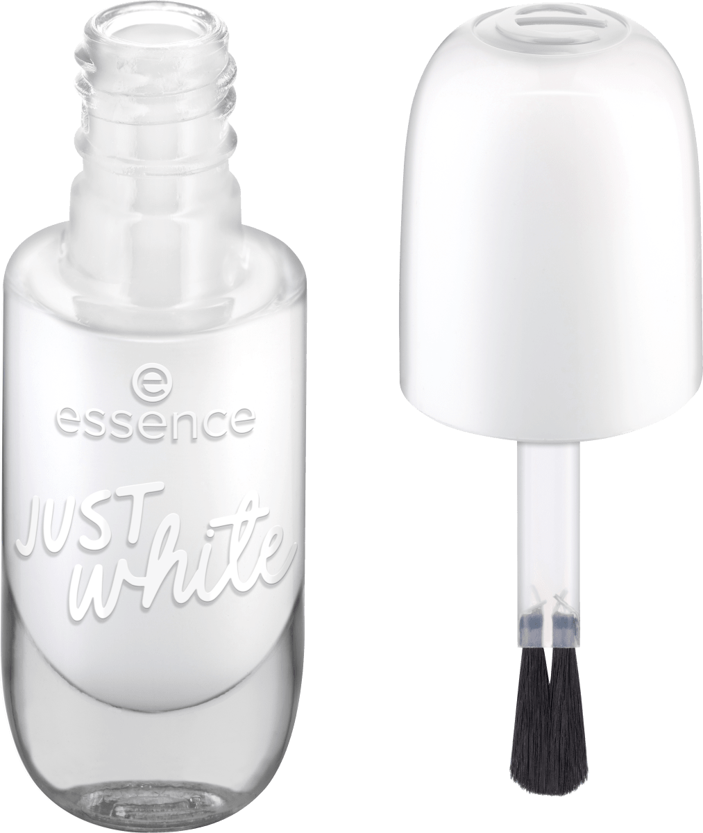 essence Nagellack Gel Nail Colour 33 Just White, 8 ml | dm.at