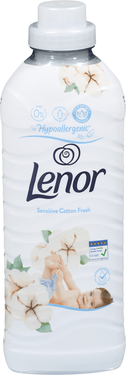 Lenor Mehčalec za perilo Sensitive Cotton Fresh, 925 ml | dm.si