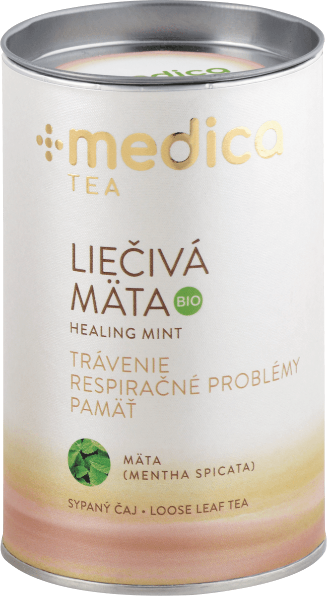 medica TEA Bio sypaný čaj Liečivá mäta, 50 g nakupujte vždy výhodne ...