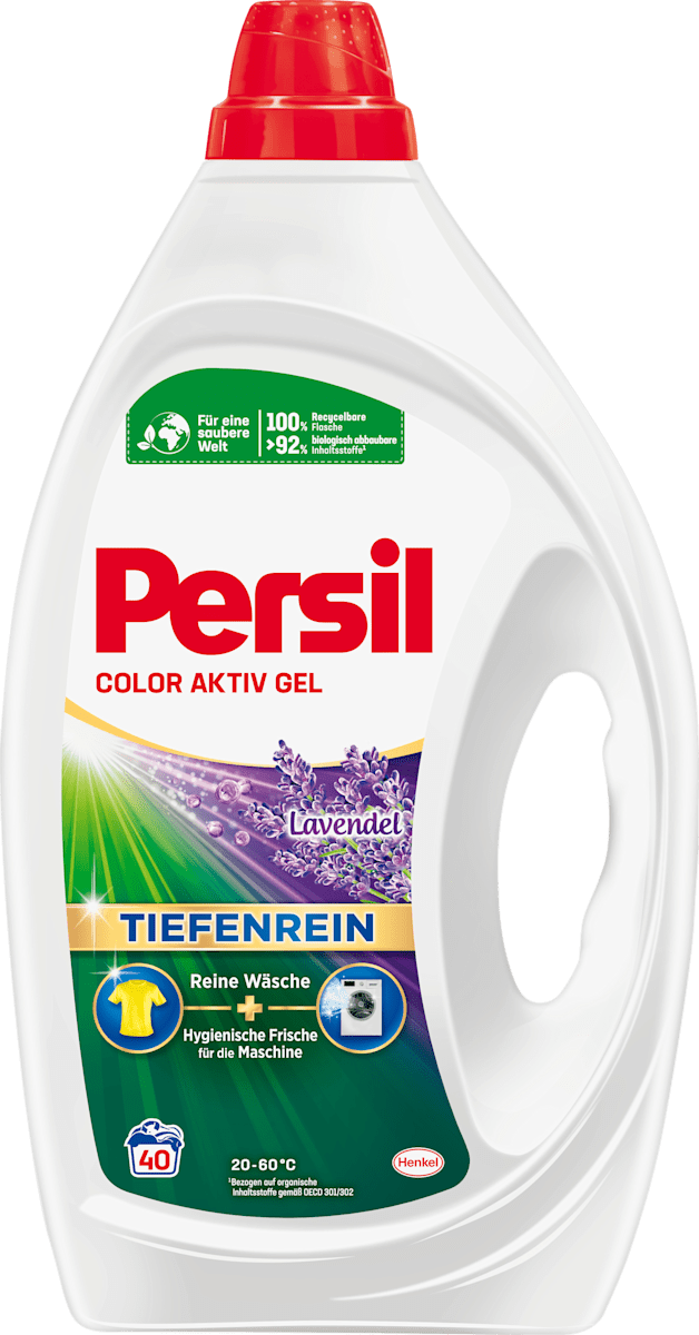 Persil Color Aktiv Gel Waschmittel Lavendel, 40 Wl | dm.at