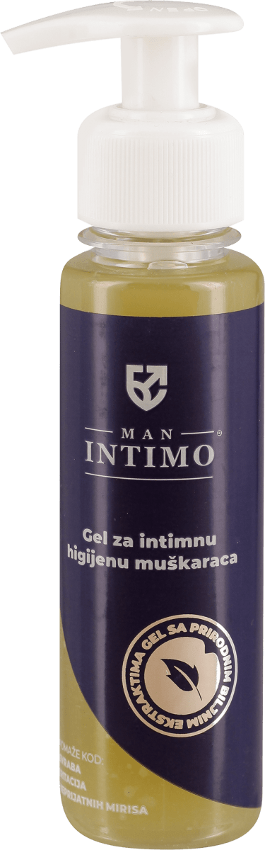 MAN INTIMO Gel za intimnu higijenu muškaraca, 125 ml povoljna online ...