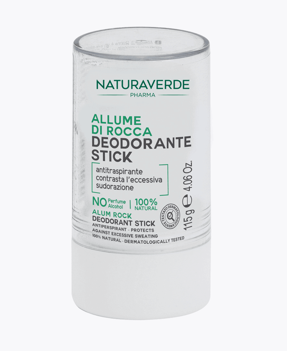NATURAVERDE Deodorante stick allume di rocca, 115 g Acquisti online ...