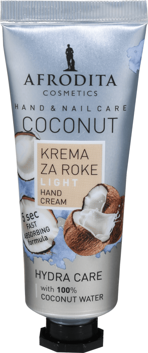 AFRODITA Coconut krema za ruke, 30 ml kupujte online po uvijek povoljnim cijenama | dm ...
