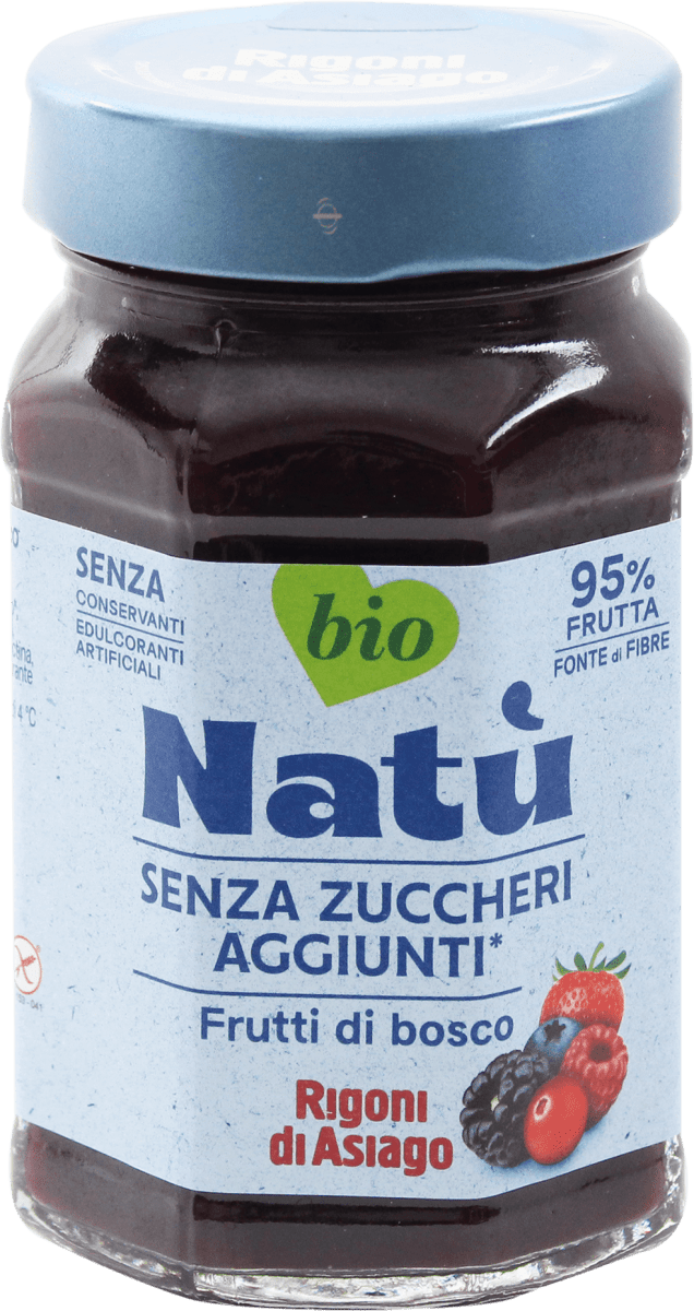Rigoni di Asiago Natù Bio composta di frutti di bosco, 240 g Acquisti ...