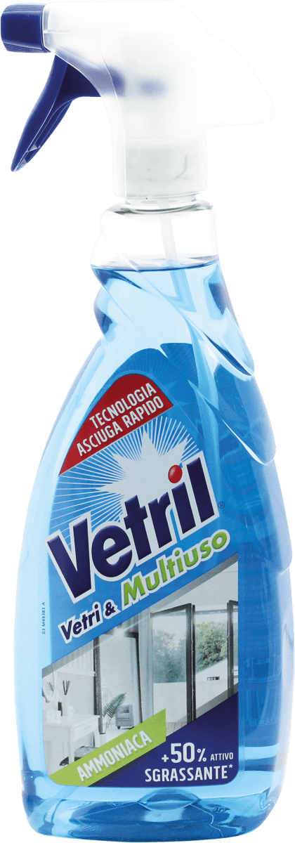 Vetril Spray vetri e multiuso con ammoniaca, 650 ml Acquisti online ...