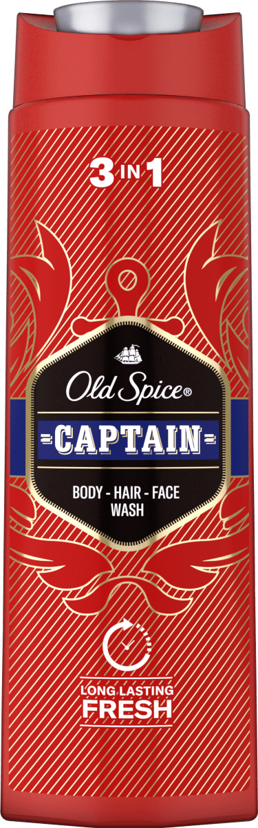 Old Spice Gel de duș Captain, 400 ml cumpără permanent online la un ...