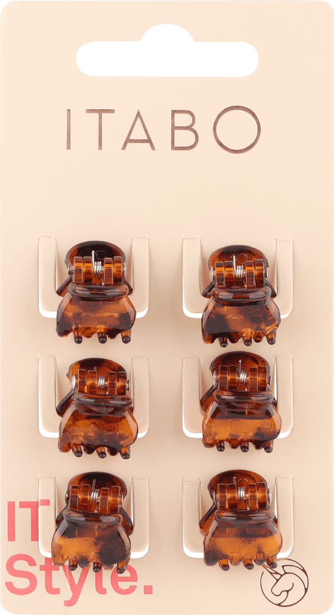 ITABO Mini kopče za kosu – smeđe, 1 kom. | dm.hr