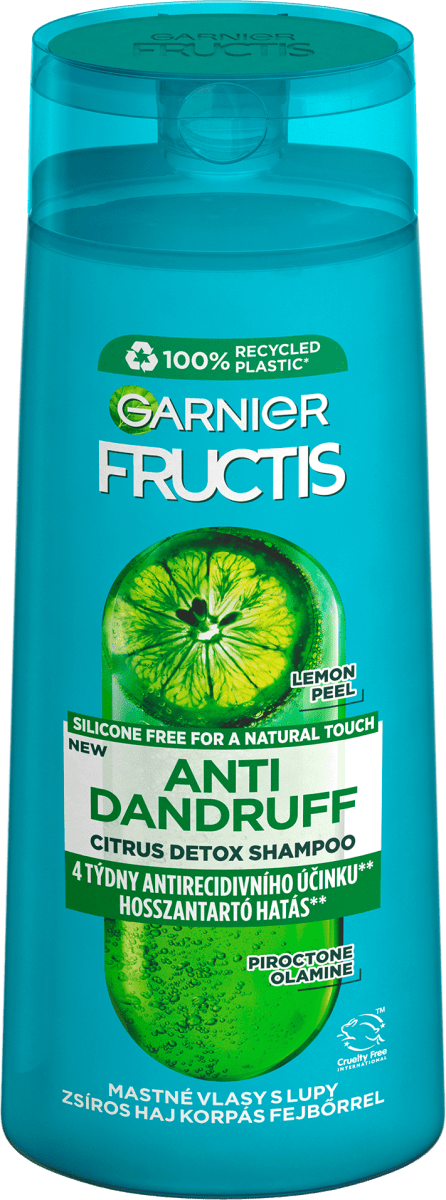 GARNIER FRUCTIS šampon na vlasy proti lupům Citrus Detox, 250 ml | dm.cz