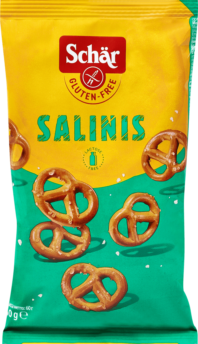 Schär Salinis slani pereci bez glutena, 60 g kupujte online po uvijek ...