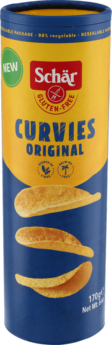 Schär Bezgluténové lupienky Curvies Original, 170 g nakupujte vždy ...