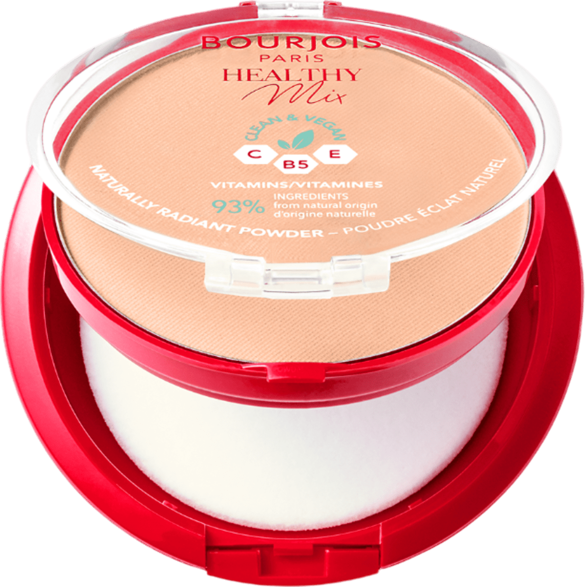 BOURJOIS PARIS Clean & Vegan Healthy Mix puder u kamenu – 02 Vanilla ...