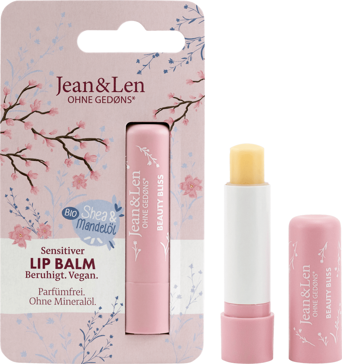 Jean&Len Lippenpflege sensitiv Mandel, 4,7 g dauerhaft günstig online ...