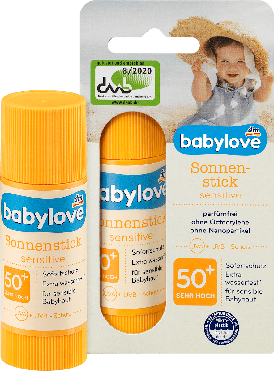 babylove Sonnenstick Sensitive LSF 50+, 20 g dauerhaft günstig online ...
