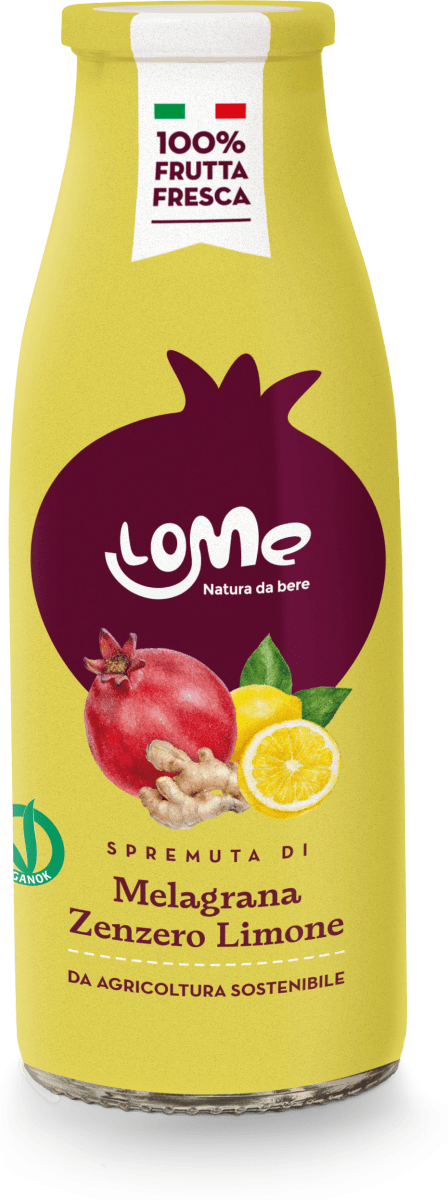 Lome Super Fruit Spremuta di melagrana, zenzero e limone, 250 ml Acquisti online sempre ...
