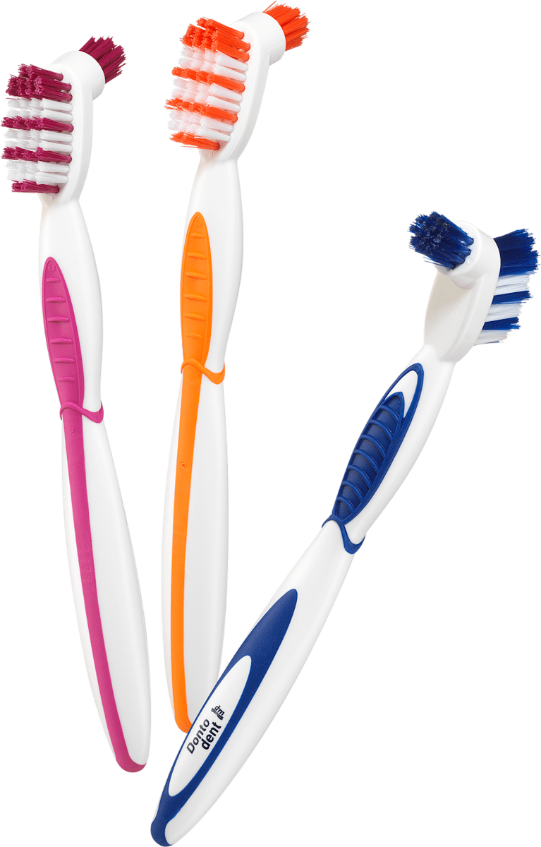 Dontodent Dontodent Gebissreiniger-Bürste, 1 St, 1 St dauerhaft günstig ...