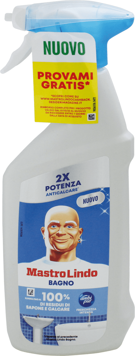 Mastro Lindo Spray bagno anticalcare, 500 ml Acquisti online sempre ...