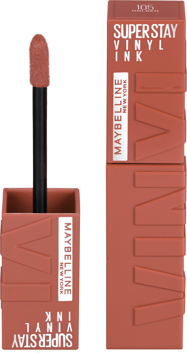 MAYBELLINE NEW YORK Ajakrúzs superstay vinyl ink - Nr. 105 Golden, 4,2 ...