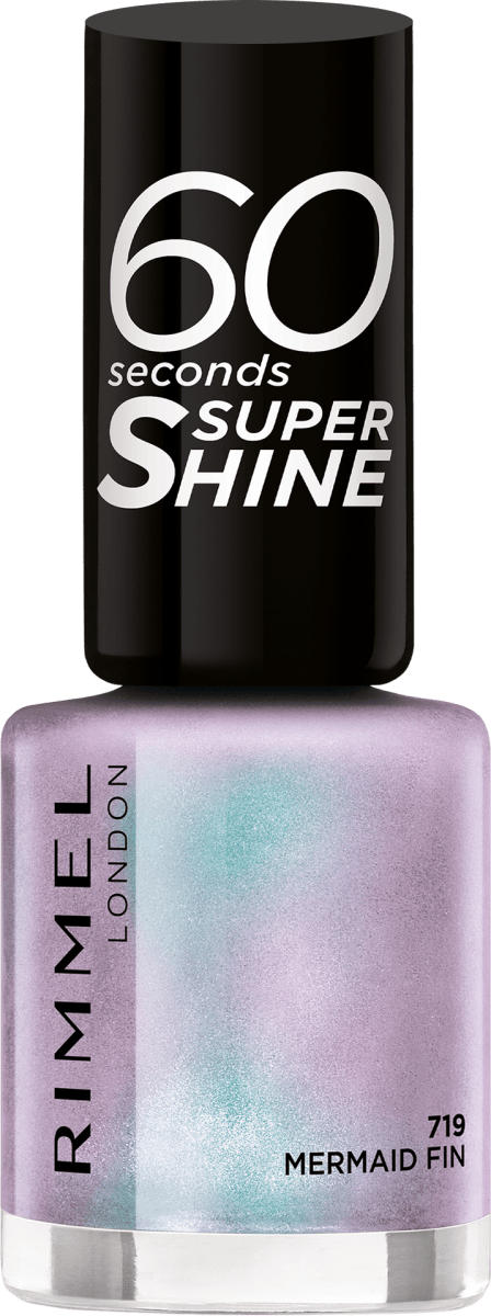 RIMMEL LONDON 60 Seconds Super Shine lak za nokte – 719 Mermaid fin, 8 ...