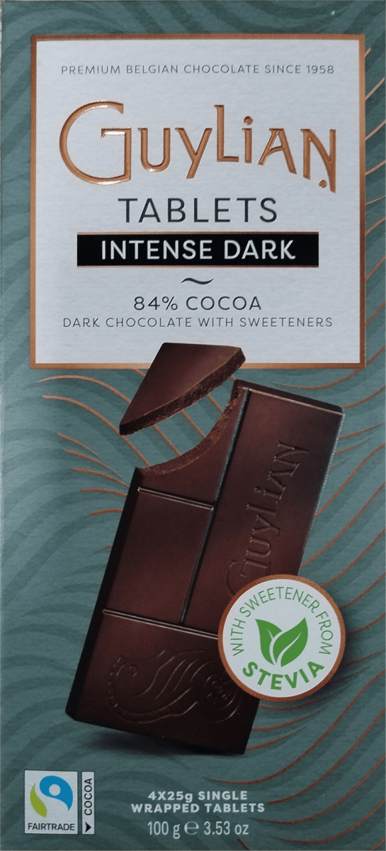 Guylian Intense, 84% crna čokolada, bez šećera, 100 g povoljna online ...
