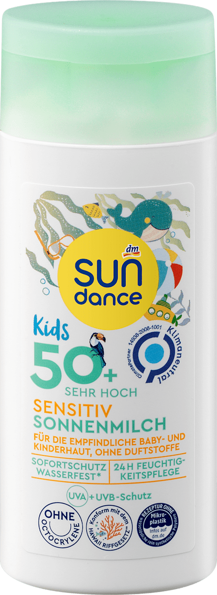 SUNDANCE Mleczko do opalania dla dzieci Sensitiv, SPF 50+, 50 ml kupuj ...