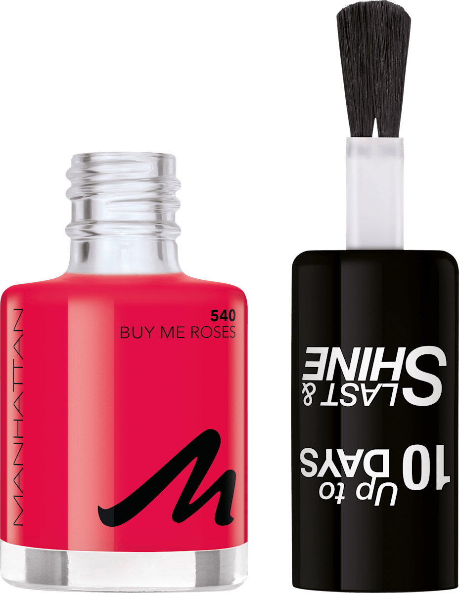 MANHATTAN Cosmetics Nagellack Last & Shine 540 Buy Me Roses, 8 ml ...