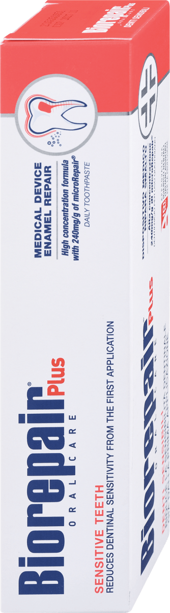 Biorepair Zobna pasta Sensitive Teeth Plus, 75 ml | dm.si