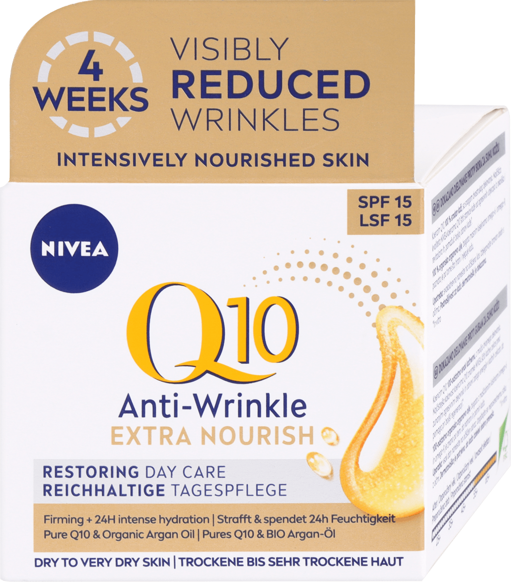 NIVEA Q10 Power dnevna krema za lice – arganovo ulje, 50 ml | dm.hr