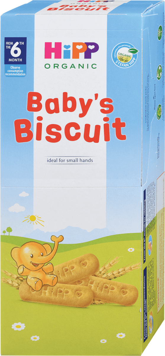 HIPP Biscuiti ECO pentru copii 6+, 180 g cumpără permanent online la un ...
