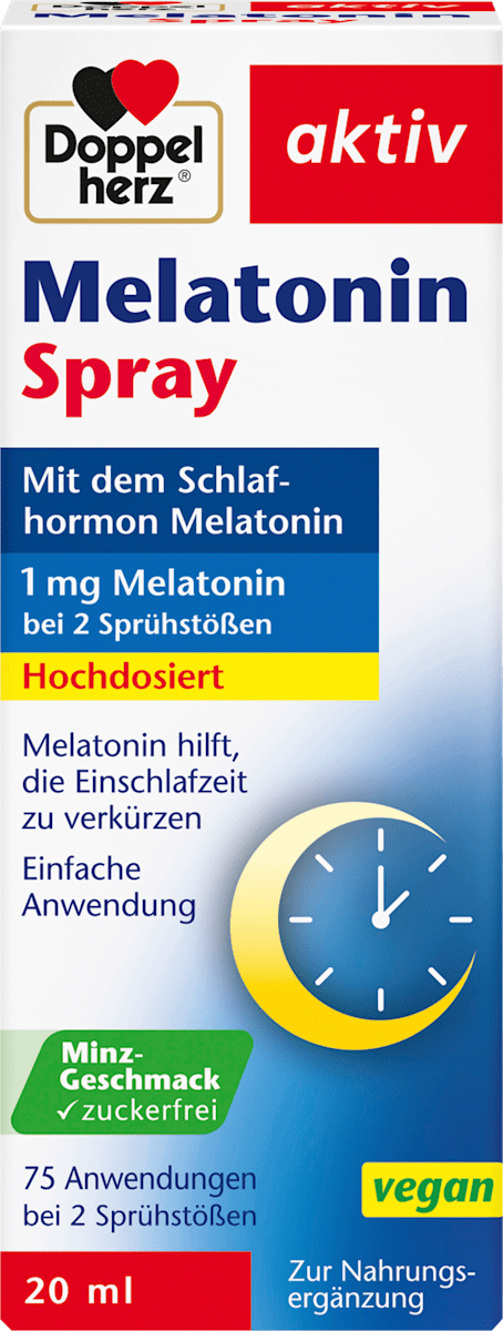 Doppelherz aktiv Melatonin Spray, 20 ml | dm.at