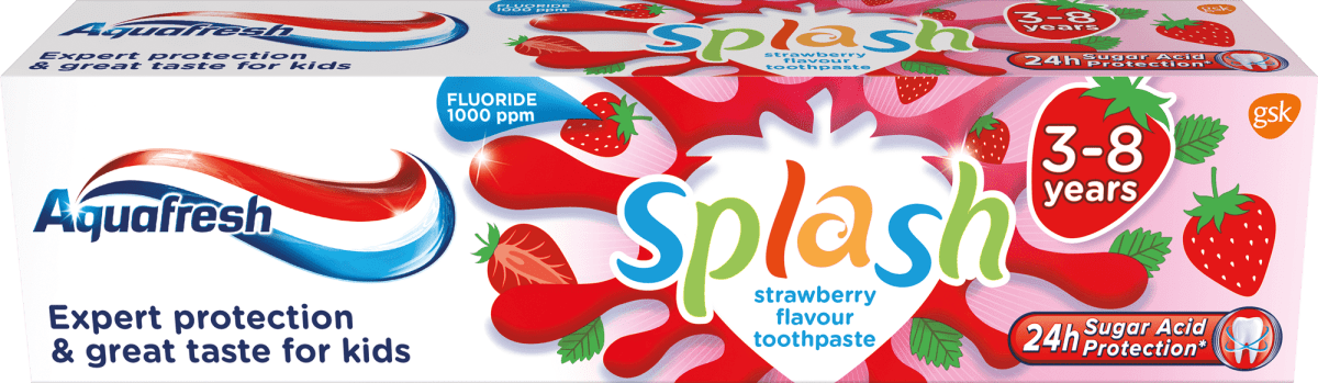 Aquafresh Splash-Kids, 50 ml kupuj online, zawsze w najniższych cenach ...