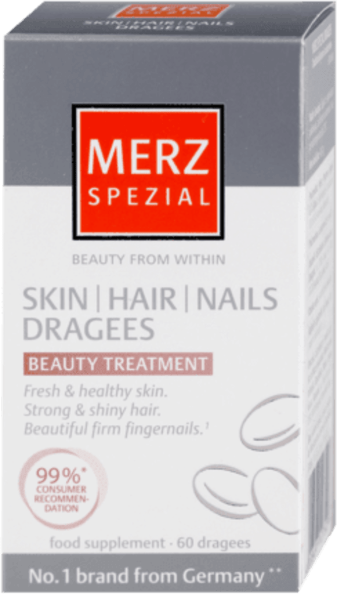 MERZ SPEZIAL BEAUTY TREATMENT dražee za kosu, kožu i nokte, 60 kom ...