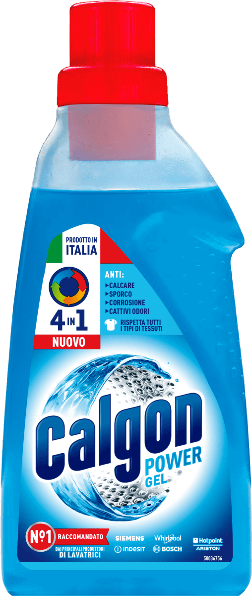 Calgon Power Gel 4 in 1 anticalcare per lavatrice, 750 ml Acquisti ...
