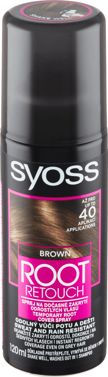 Syoss Root Retoucher Spray pentru vopsirea temporară a rădăcinilor ...