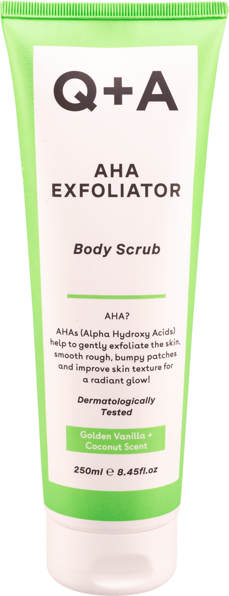 Q+A AHA EXFOLIATOR piling za telo, 250 ml povoljna online kupovina | dm.rs