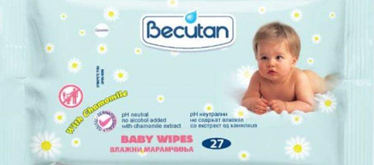 Becutan BABY vlažne maramice, 27 kom povoljna online kupovina | dm.rs