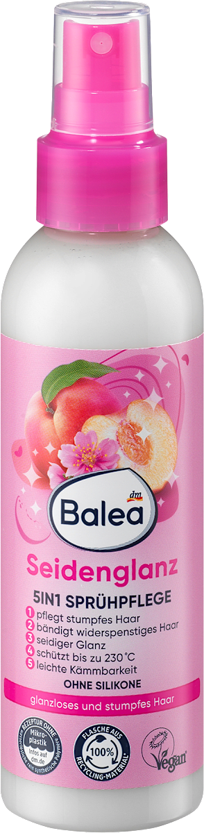 Balea Negovalni sprej za lase Seidenglanz 5v1, 150 ml | dm.si