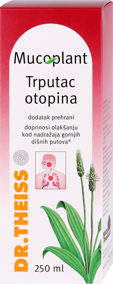 Dr. Theiss Mucoplant Trputac otopina, 250 ml | dm.hr