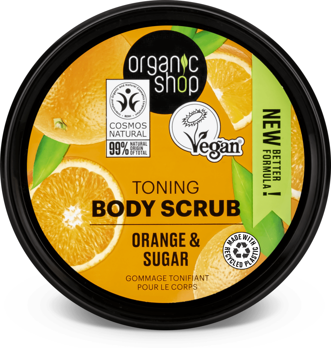 organic shop Scrub corpo esfoliante - arancia siciliana, 250 ml ...