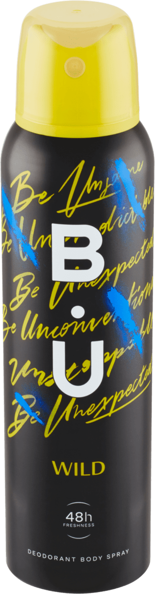 B.U. Дезодорант Wild, 150 ml Пазарувай трайно изгодно онлайн