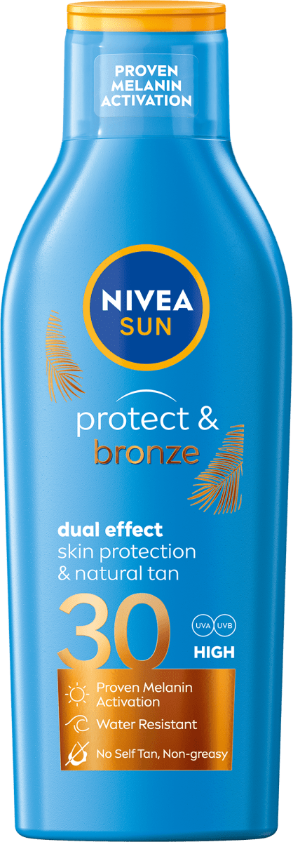 NIVEA SUN protect & bronze losion za zaštitu od sunca i tamnjenje, SPF ...