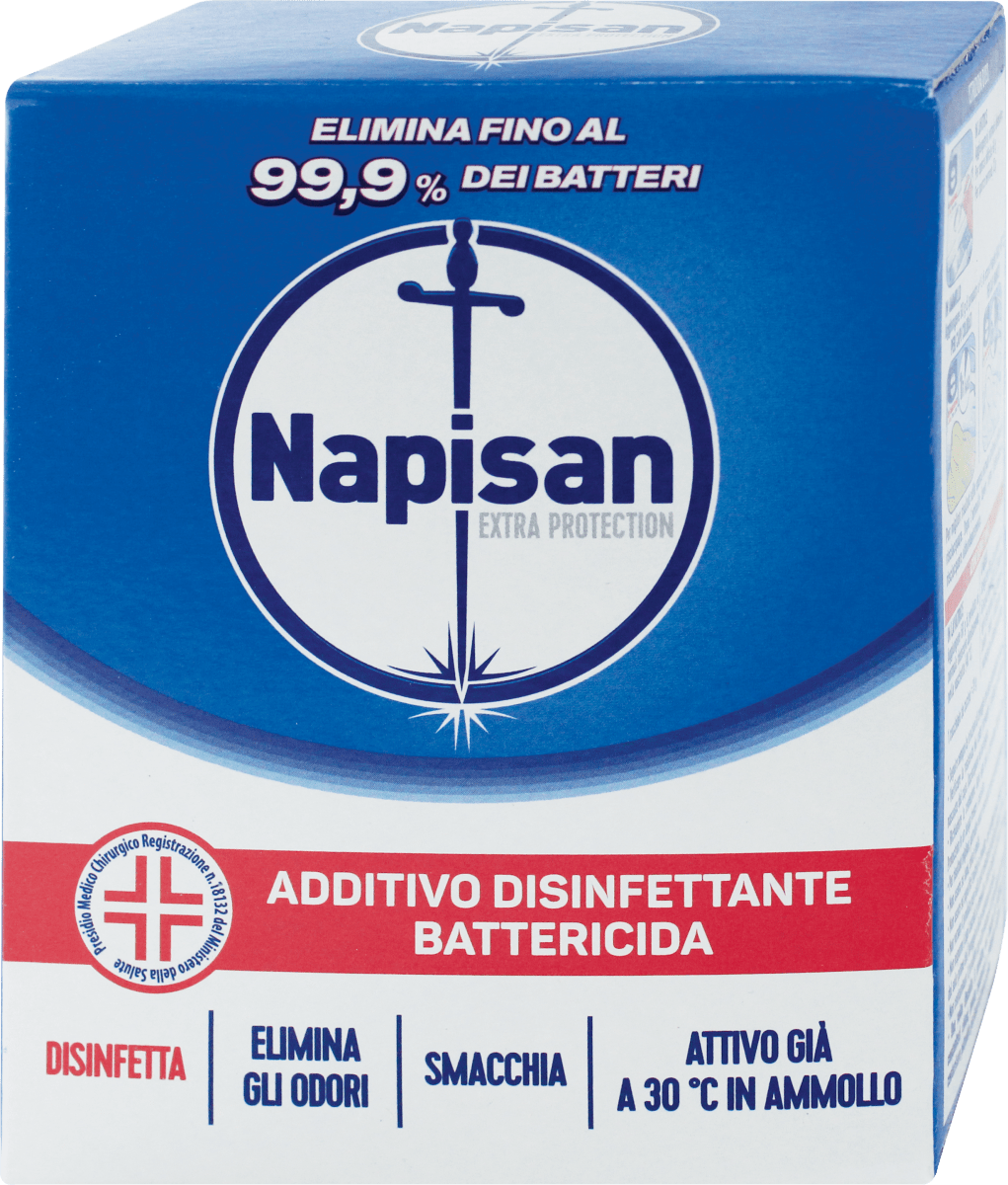 Napisan Additivo disinfettante battericida per bucato, 500 g Acquisti online sempre convenienti ...