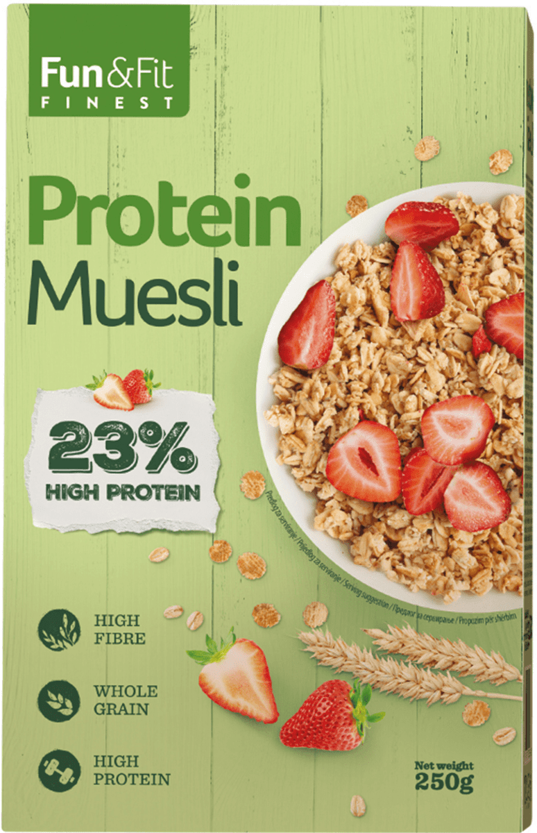 Fun&Fit Musli Protein, 250 g povoljna online kupovina | dm.rs