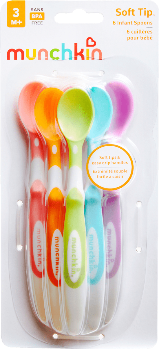 munchkin Babylöffel weich, 6 St dauerhaft günstig online kaufen | dm.de