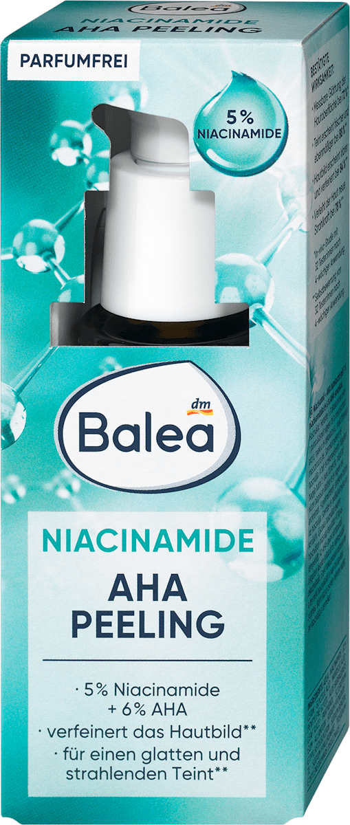 Balea Pleťový peeling Niacinamide s AHA kyselinami, 30 ml nakupujte ...