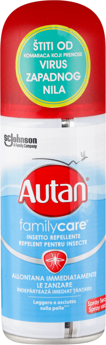 Autan Porodični sprej protiv komaraca, 100 ml povoljna online kupovina ...