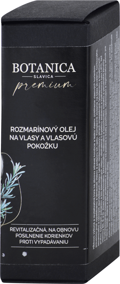 BOTANICA SLAVICA Rozmarínový olej na vlasy a vlasovú pokožku premium ...