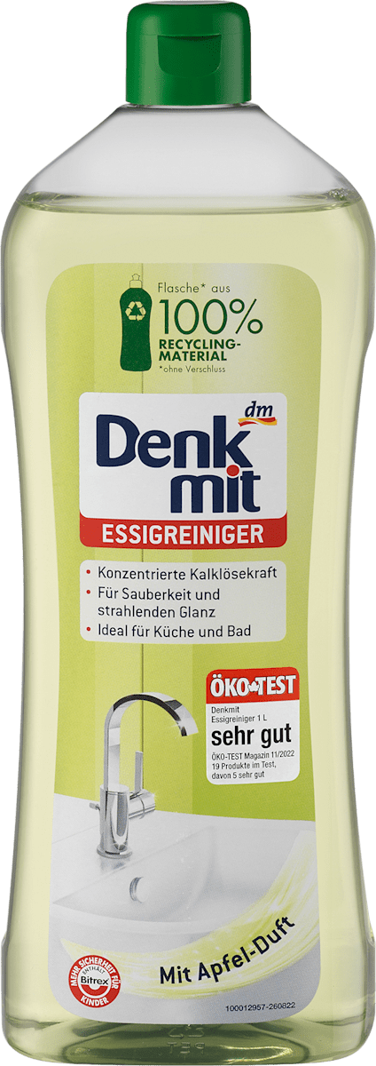 Denkmit Essigreiniger Apfel, 1 l dauerhaft günstig online kaufen | dm.de