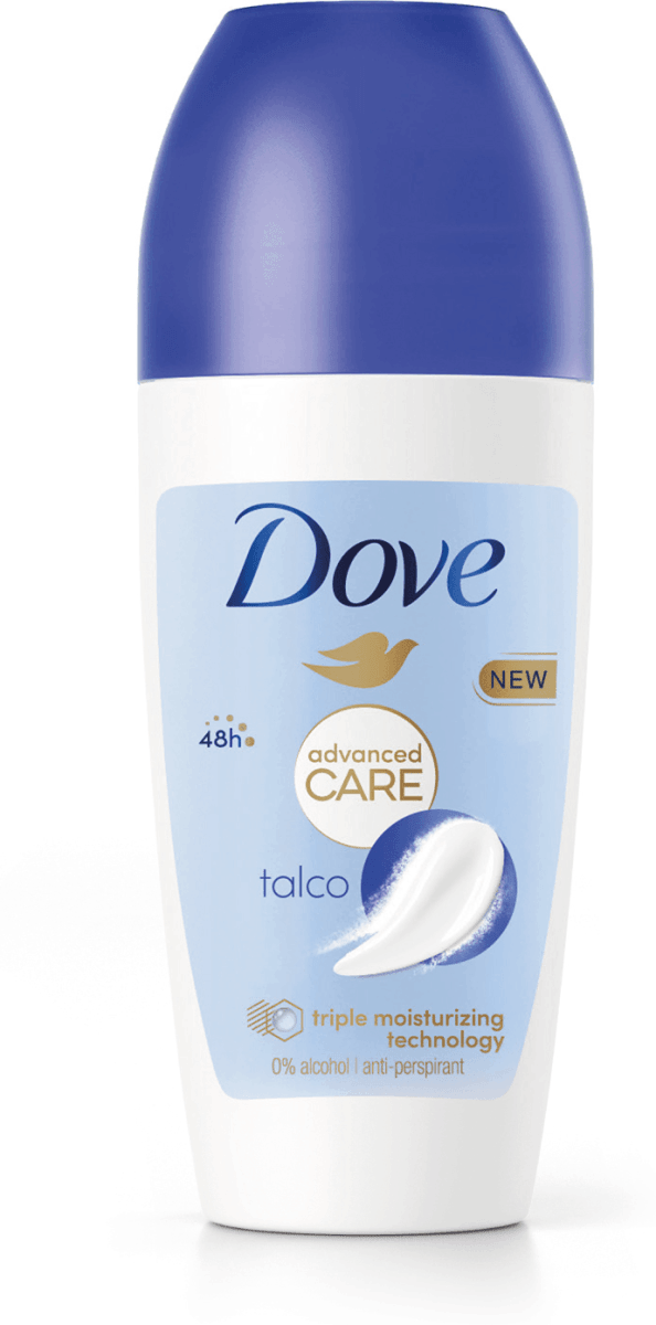 Dove Deodorante roll-on con Talco, 50 ml Acquisti online sempre ...
